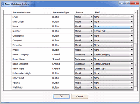 Adding a New Revit Parameter Mapping