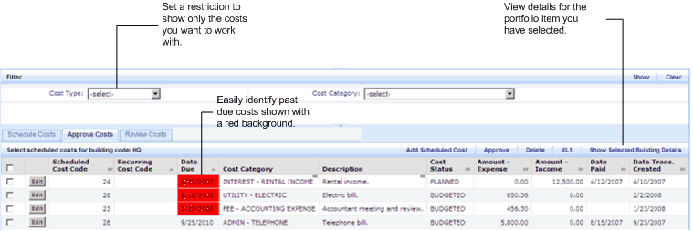 Cost Wizard Overview