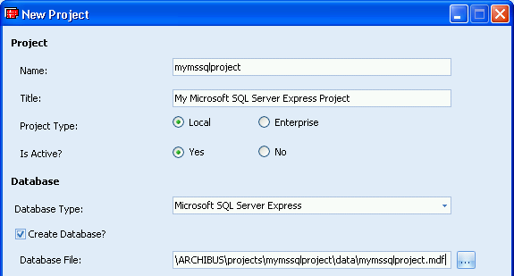 Configuring the Single-User Installation for Microsoft SQL Server Express