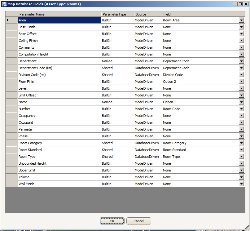 Adding a New Revit Parameter Mapping