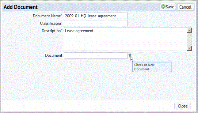 Using the Document Management System
