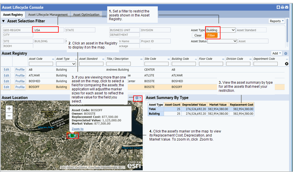 Reviewing and Managing Asset Data from the Asset Lifecycle Console ...