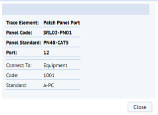 View Telecom Connections (Trace)