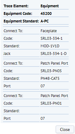 View Telecom Connections in the Floor Plan