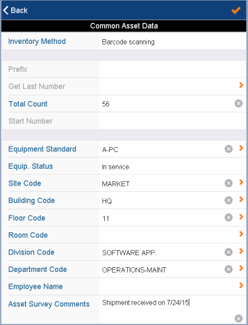 Asset & Equipment Registration Mobile App