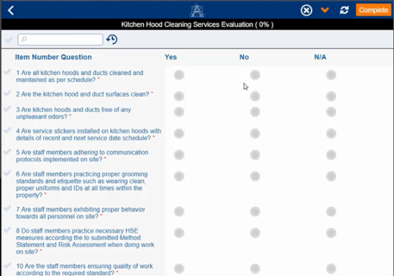 Compliance Surveys Mobile App: Overview