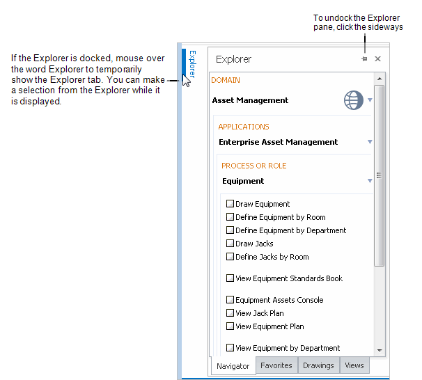 Working with the Explorer Pane