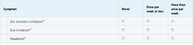 Add a Header to a Questionnaire