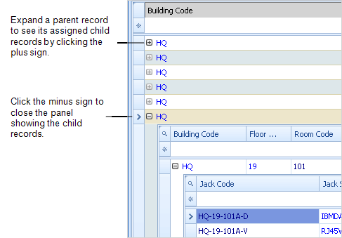 Working with Parent-Child Grid Views