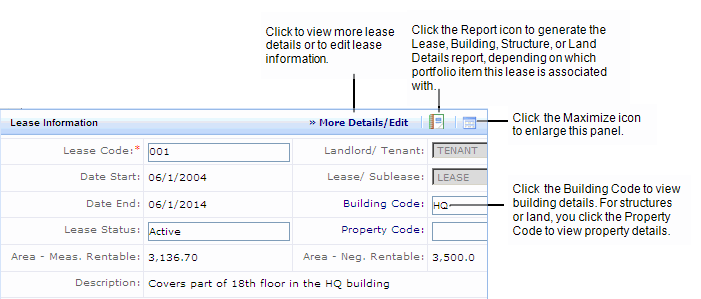 Lease Portfolio Dashboard