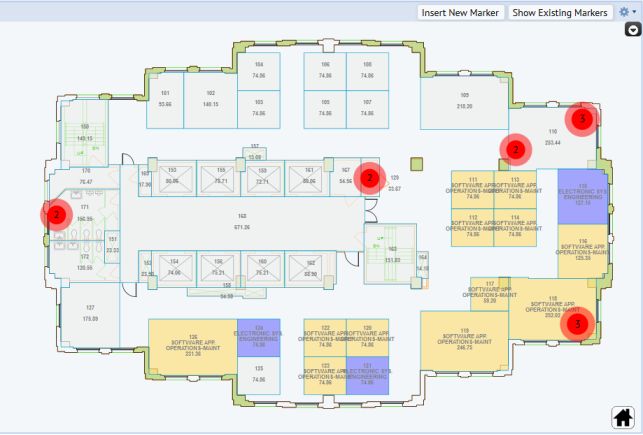 Use marker clusters in a drawing