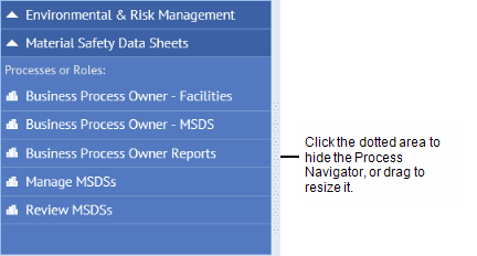 The Process Navigator