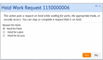 Putting Work On Hold