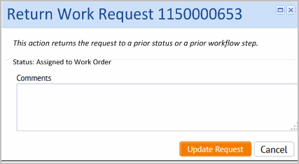 Returning Work to a Prior Status and Step - Supervisor