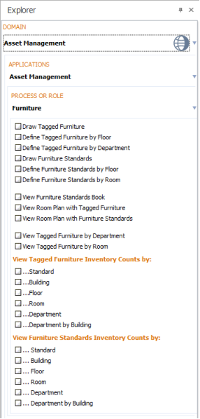 Define Furniture Standards by Floor or Room