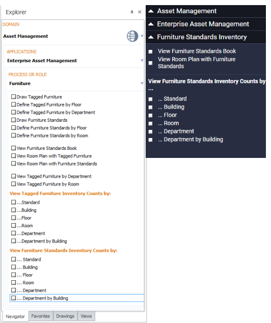 Furniture Standards Inventory Reports