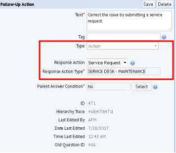Add Follow-up Questions or Actions Based on a User's Response