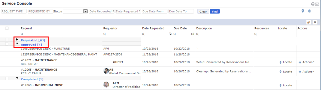 Service Console Overview