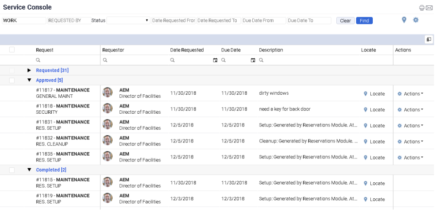Managing Maintenance Requests