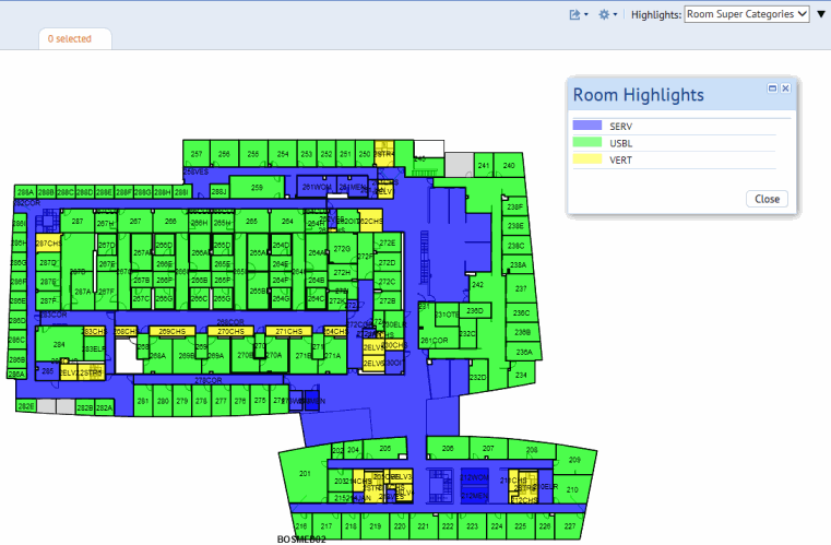 Review Usable and Non-occupiable Space on a Floor