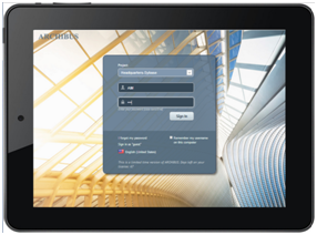 Viewing the Web Central Home Pages on a Tablet