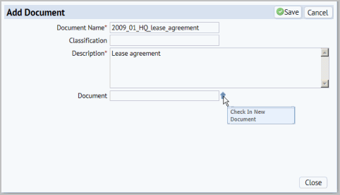 Using the Document Management System