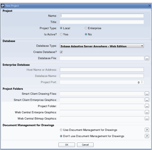 Adding Enterprise Projects to the afm-projects.xml File