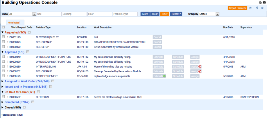 Building Operations Console: Overview