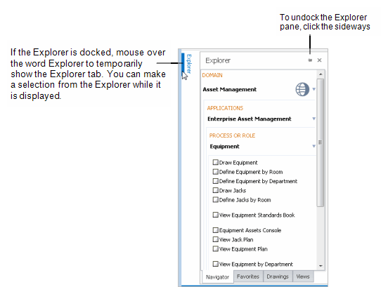 Working with the Explorer Pane