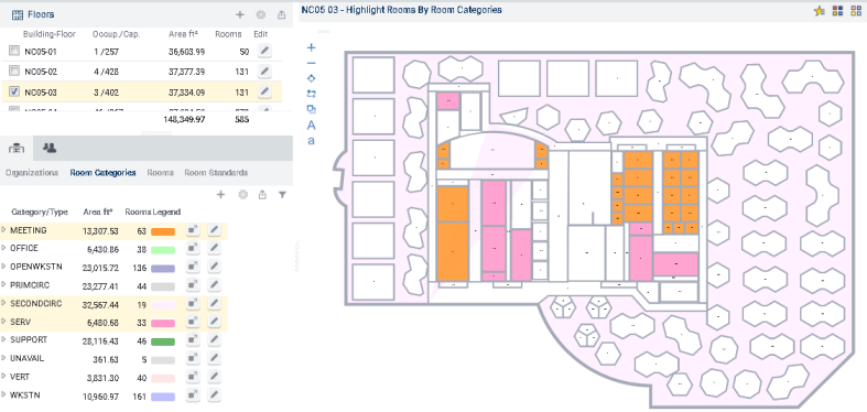 Highlight Rooms in your Floor Plan by One Property