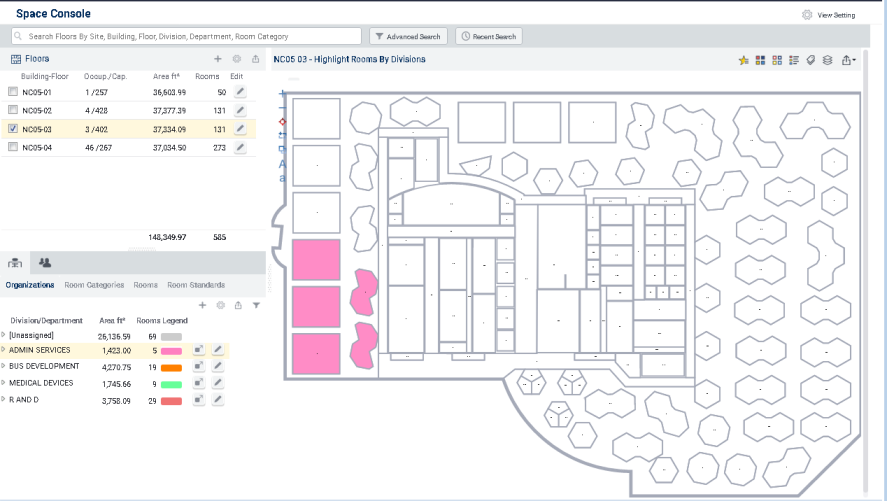 Highlight Rooms in your Floor Plan by One Property