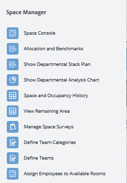 Manage Space Inventory (Space Manager process)