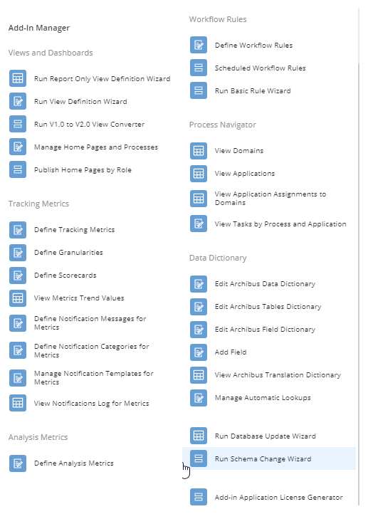 Add-in Manager: Overview