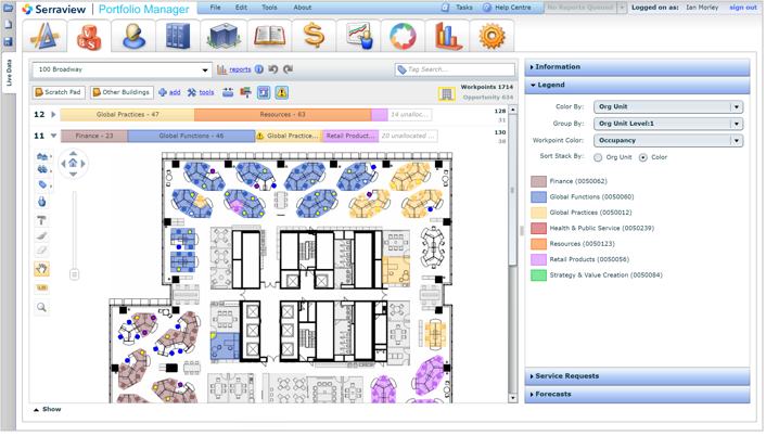 Serraview Space Planning Module