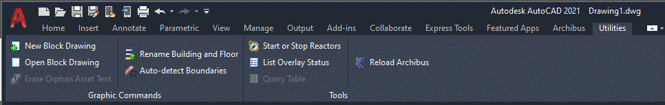 Exploring the Archibus Smart Client Extension for AutoCAD