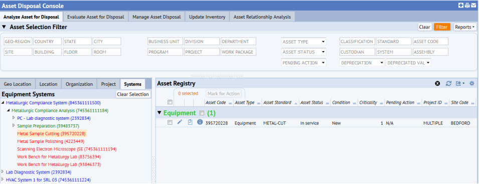 Manage Telecom Asset Inventory