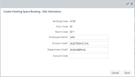 Step 2: Booking a Seat