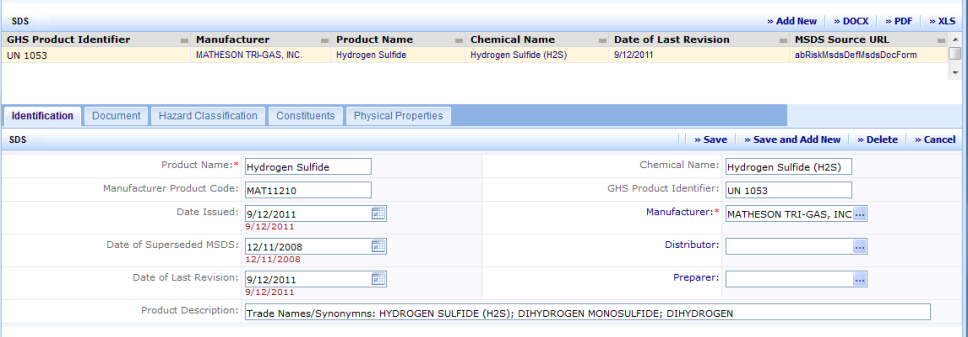 Define Hazardous Materials