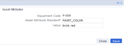Define Asset Attribute Standards
