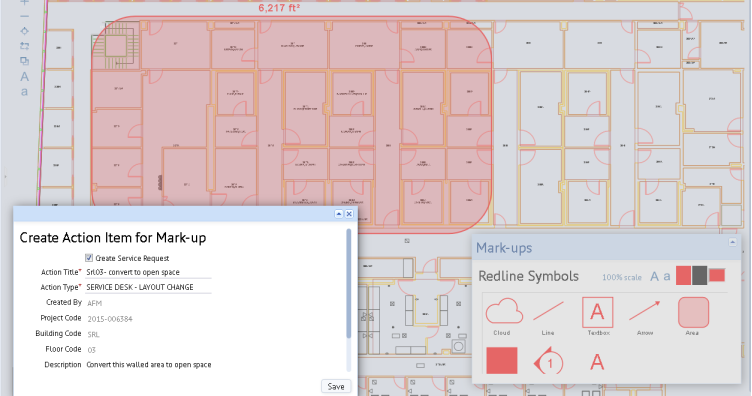 Work with Mark-ups in Move Scenarios