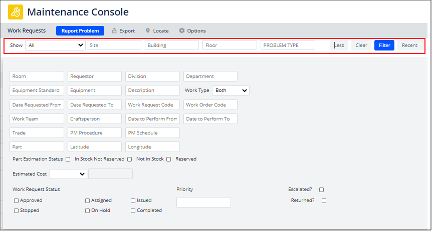 Explore the Maintenance Console